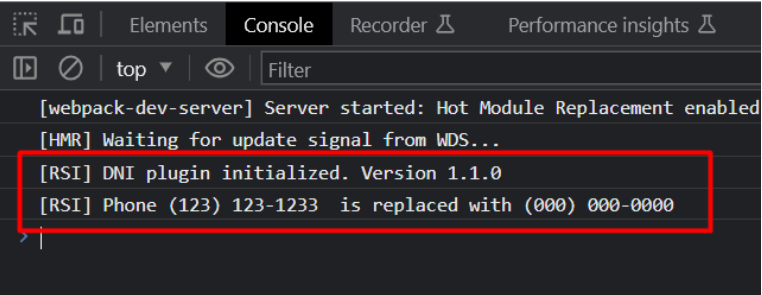 Dynamic Number Insertion (DNI) | RSI