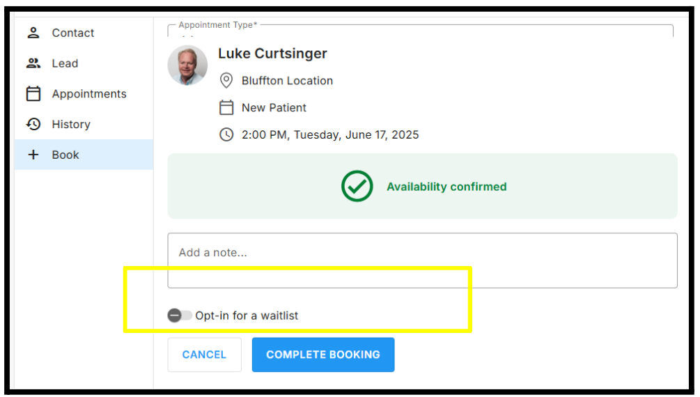 Smart Waitlist Configuration Guide | RSI